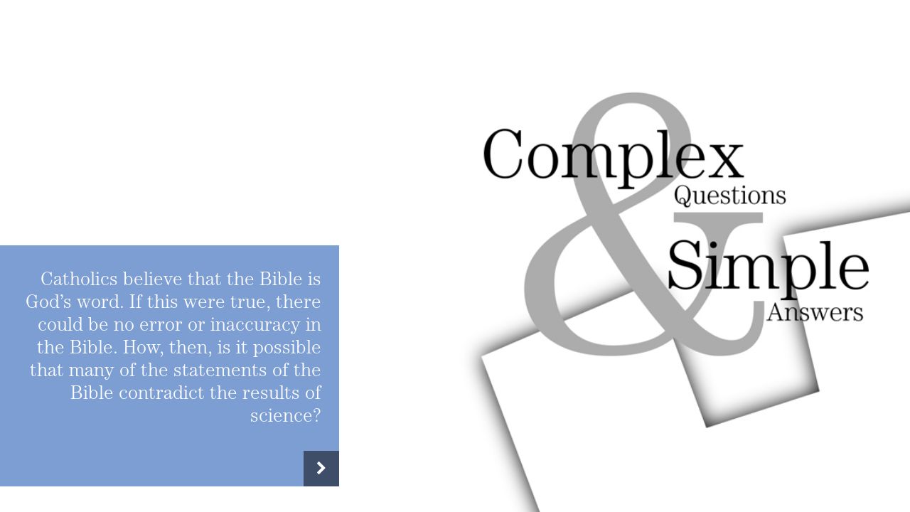 Complex Questions and Simple Answers - Angelus Online - March/April 2021