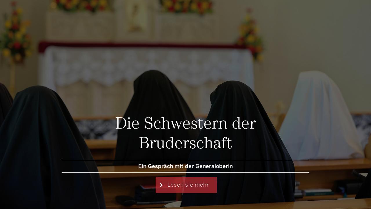 Die Schwestern der Bruderschaft - MB - August 2024 Deutschland
