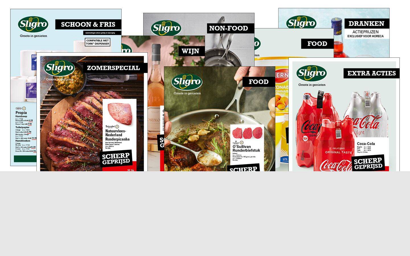 Folder Sligro België - BE 2026: Samenwerkingsmogelijkheden