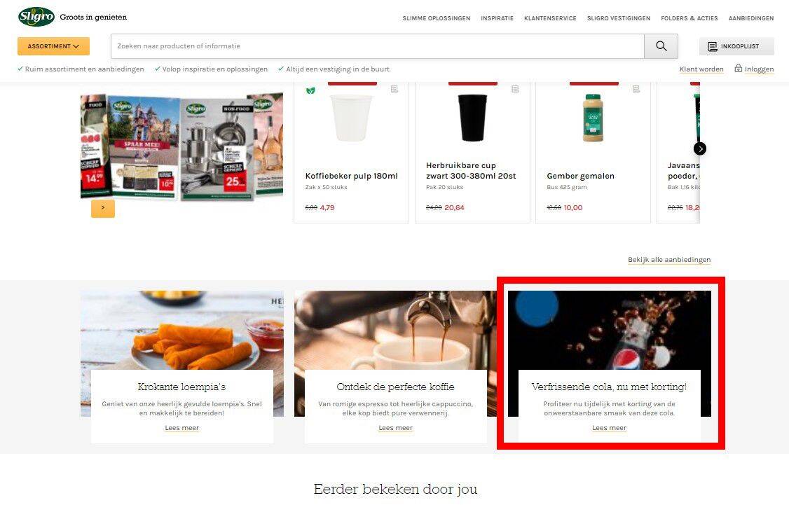 Website Sligro - UK NL 2026: Samenwerkingsmogelijkheden 2026_NL