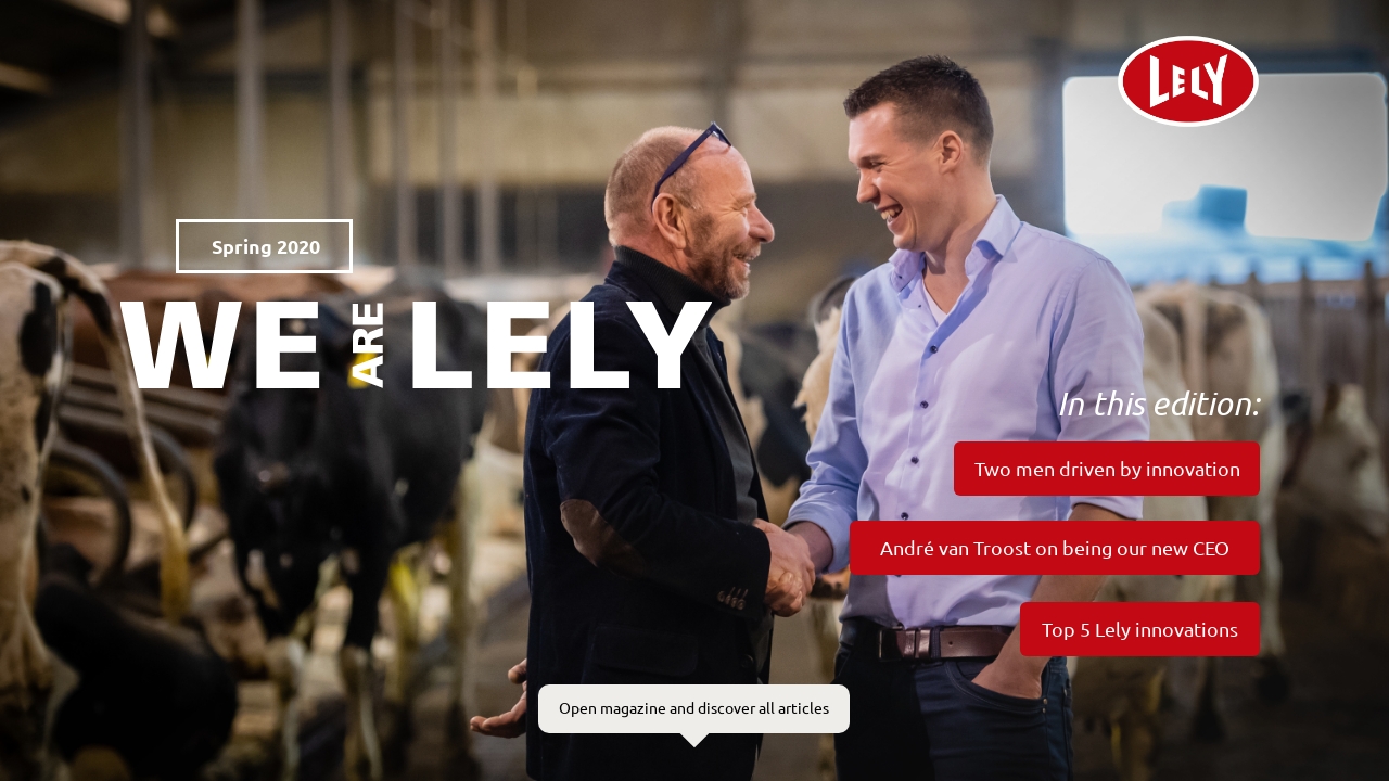 Cover - We are Lely - 1