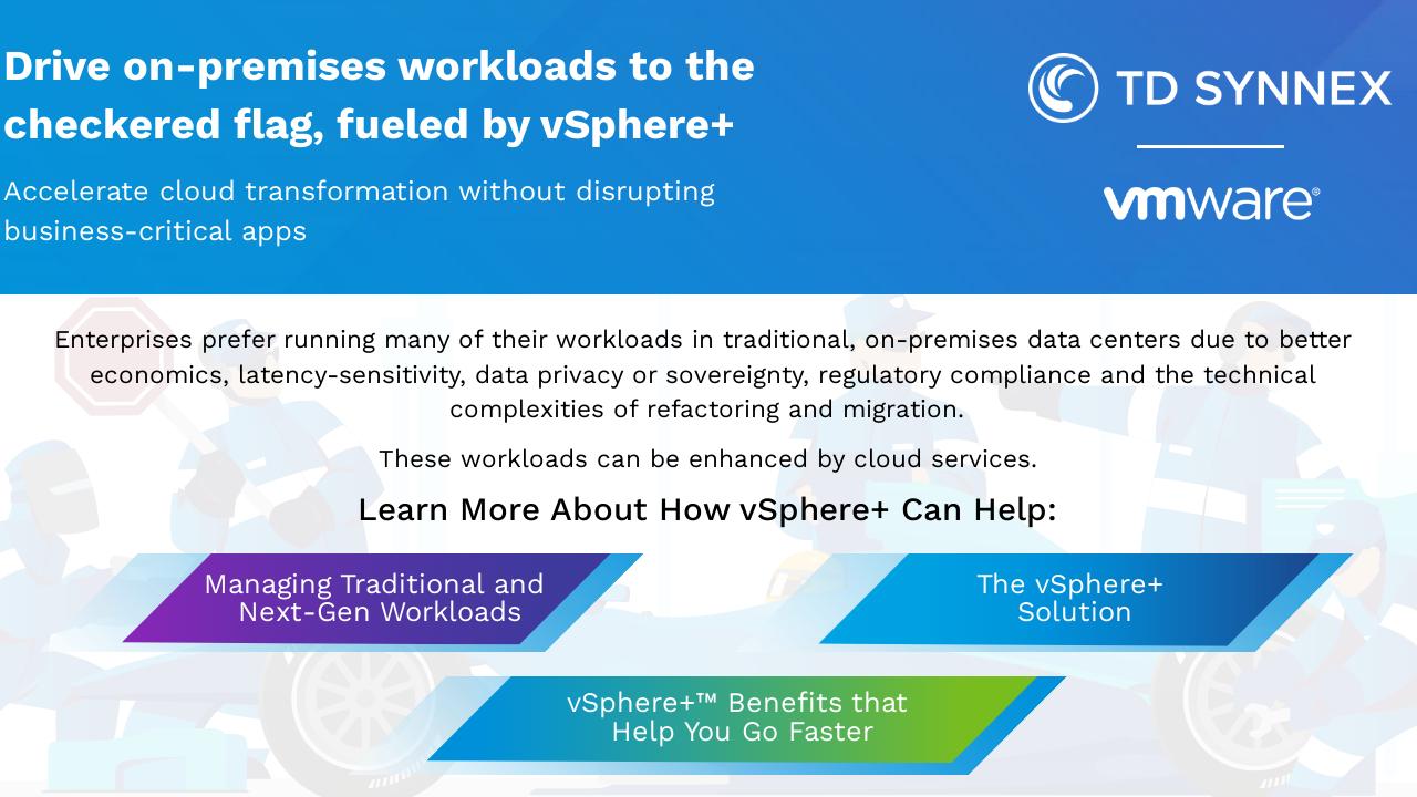 Benefits and Who it is for - VMware vSphere+
