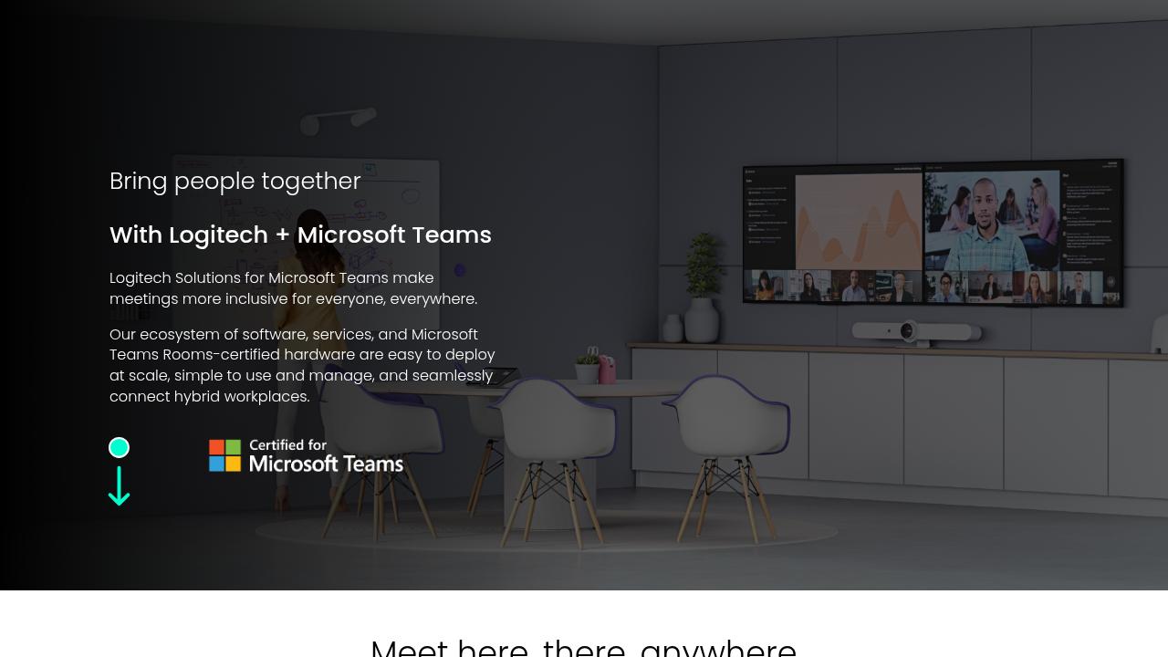 Logitech Microsoft Partnership - Logitech + Microsoft Teams Rooms ...