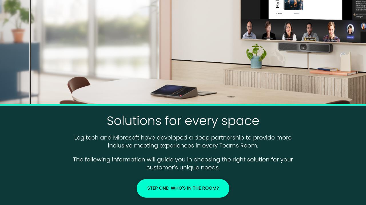 Choosing the Right Solution - Logitech + Microsoft Teams Rooms Solution ...