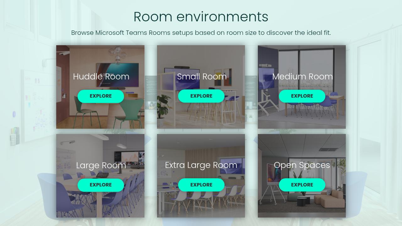 Room Environments - Logitech + Microsoft Teams Rooms Solution Guide