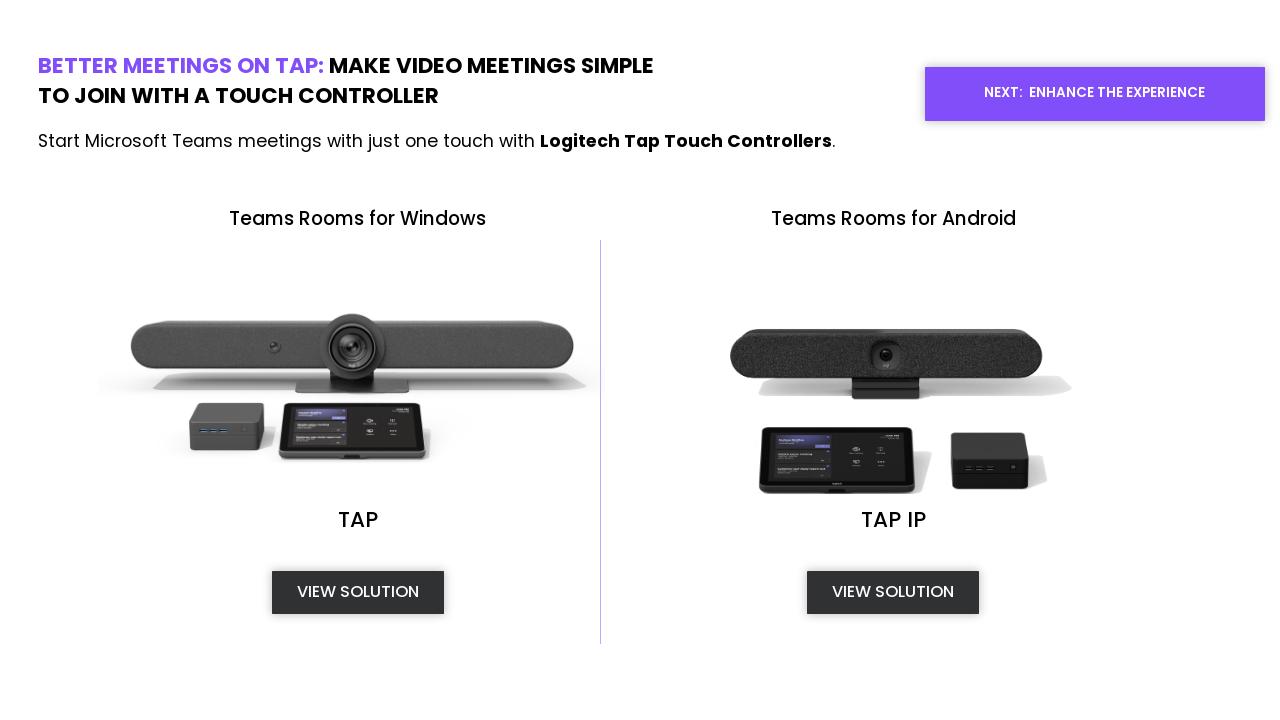 Better Meetings on Tap - PC-Logitech-MTR