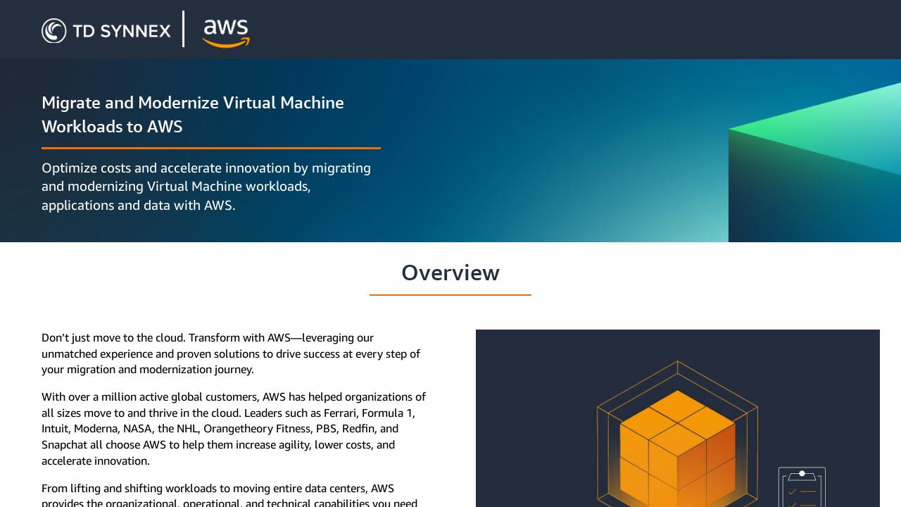 Overview - AWS VM Migrations