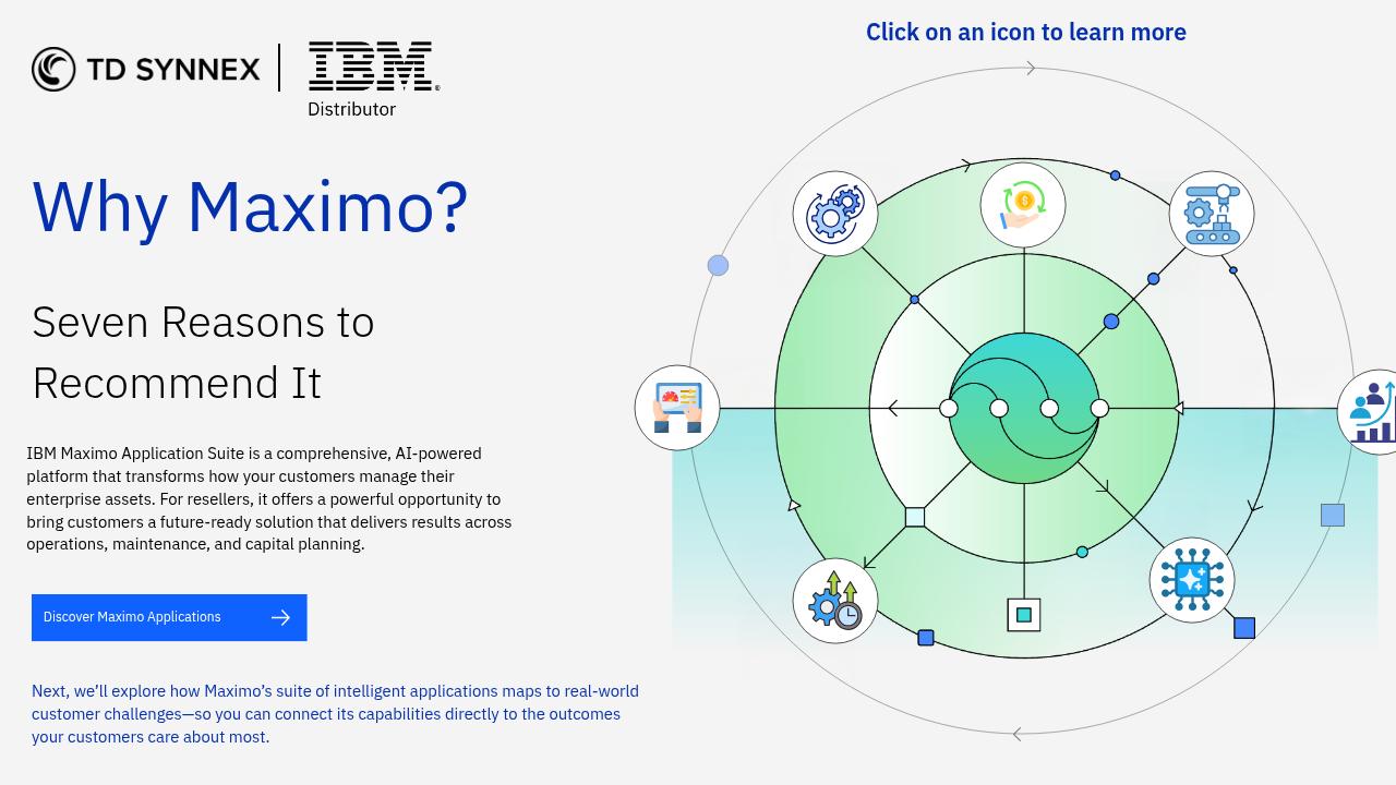Why Maximo? - Maximize Your Edge with IBM Maximo + TD SYNNEX
