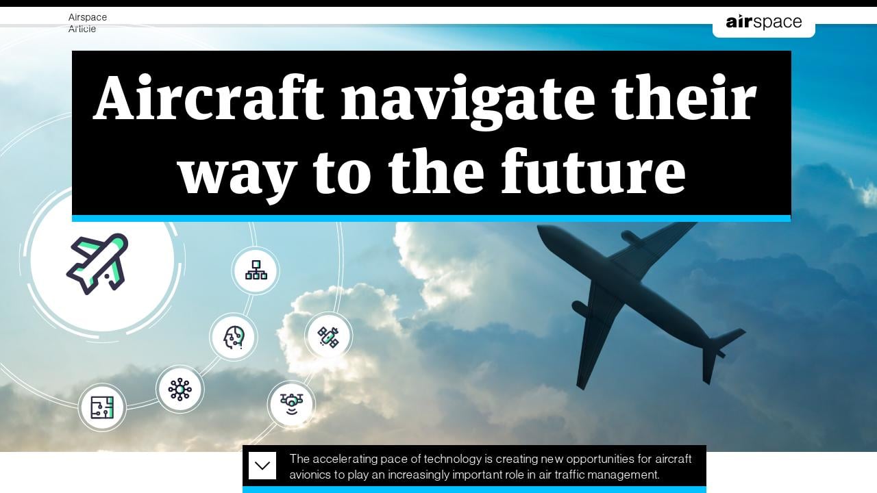 Aircraft navigate their way to the future - CANSO Airspace 56, 2023