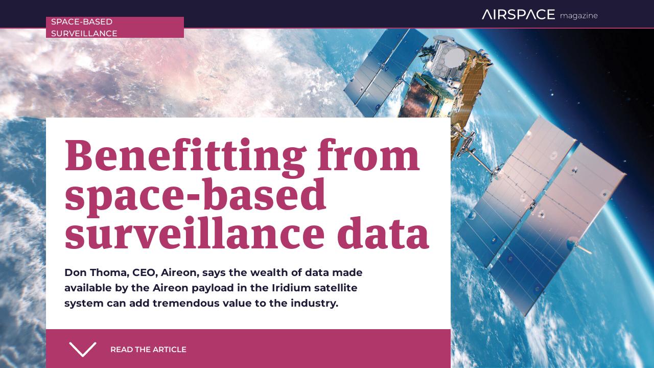 Benefitting from space-based surveillance data - CANSO Airspace ...