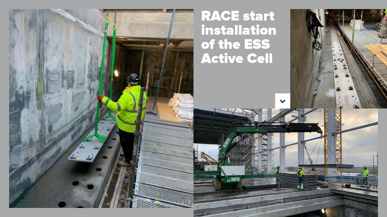 RACE start installation of the ESS Active Cell - UKAEA RACE Newsletter