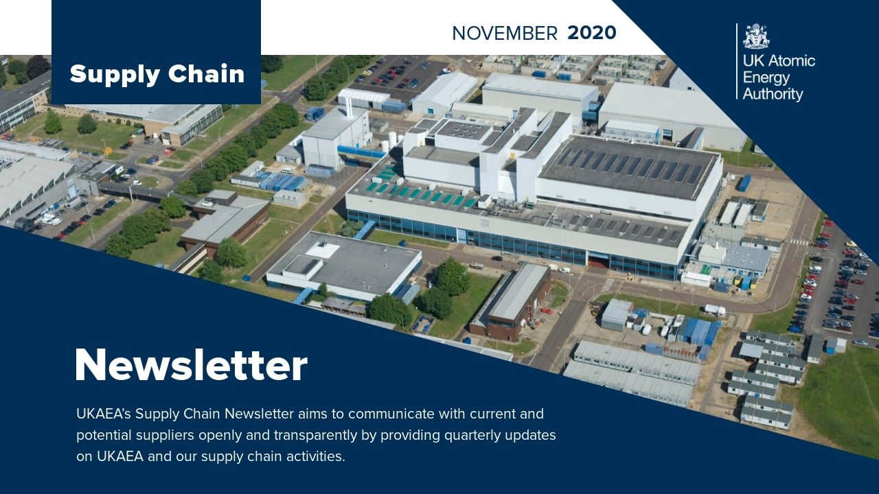 Front cover - Procurement November 2020 Newsletter