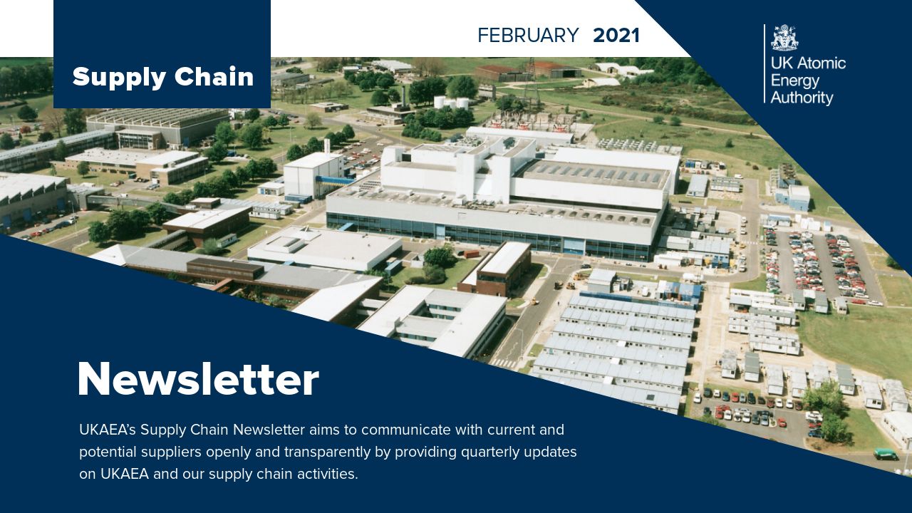 Front cover - Supply Chain February 2021 Newsletter