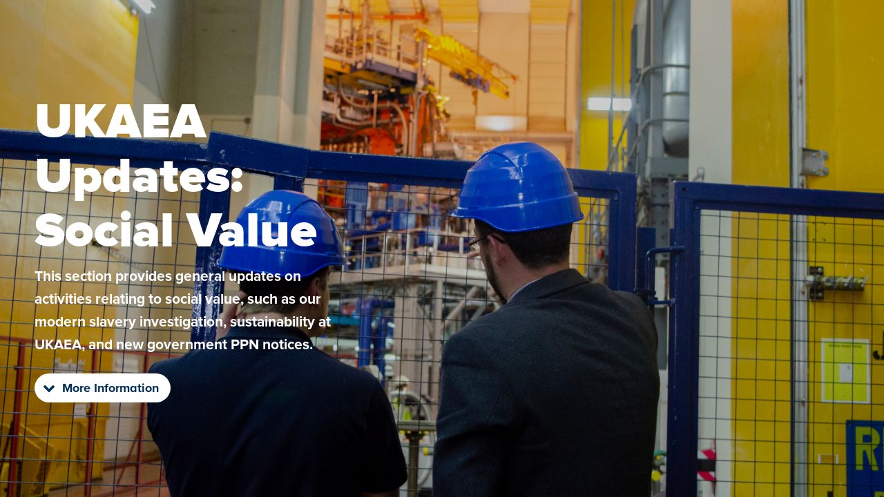 UKAEA Updates - Social Value - Supply Chain February 2021 Newsletter