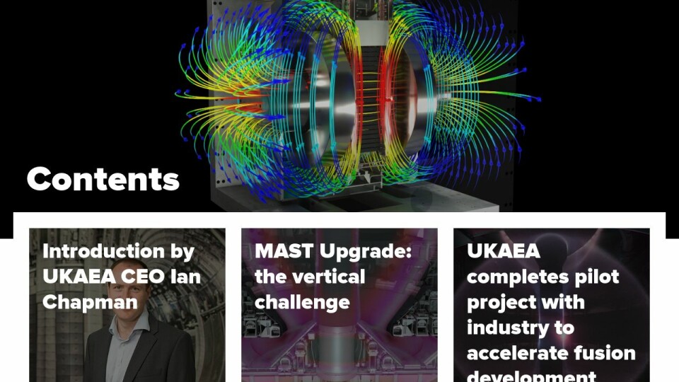 Contents - UKAEA Fusion Spring 2021 Newsletter