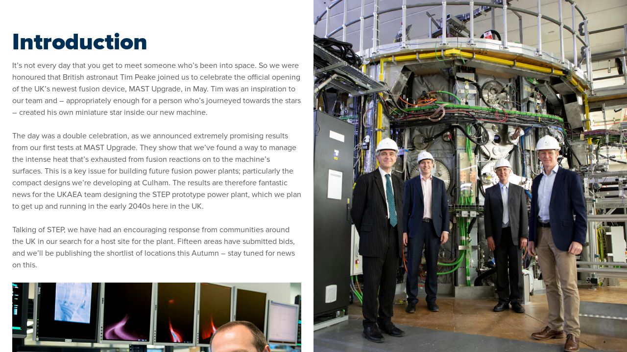 Introduction by CEO Professor Ian Chapman - UKAEA Fusion Summer 2021 ...