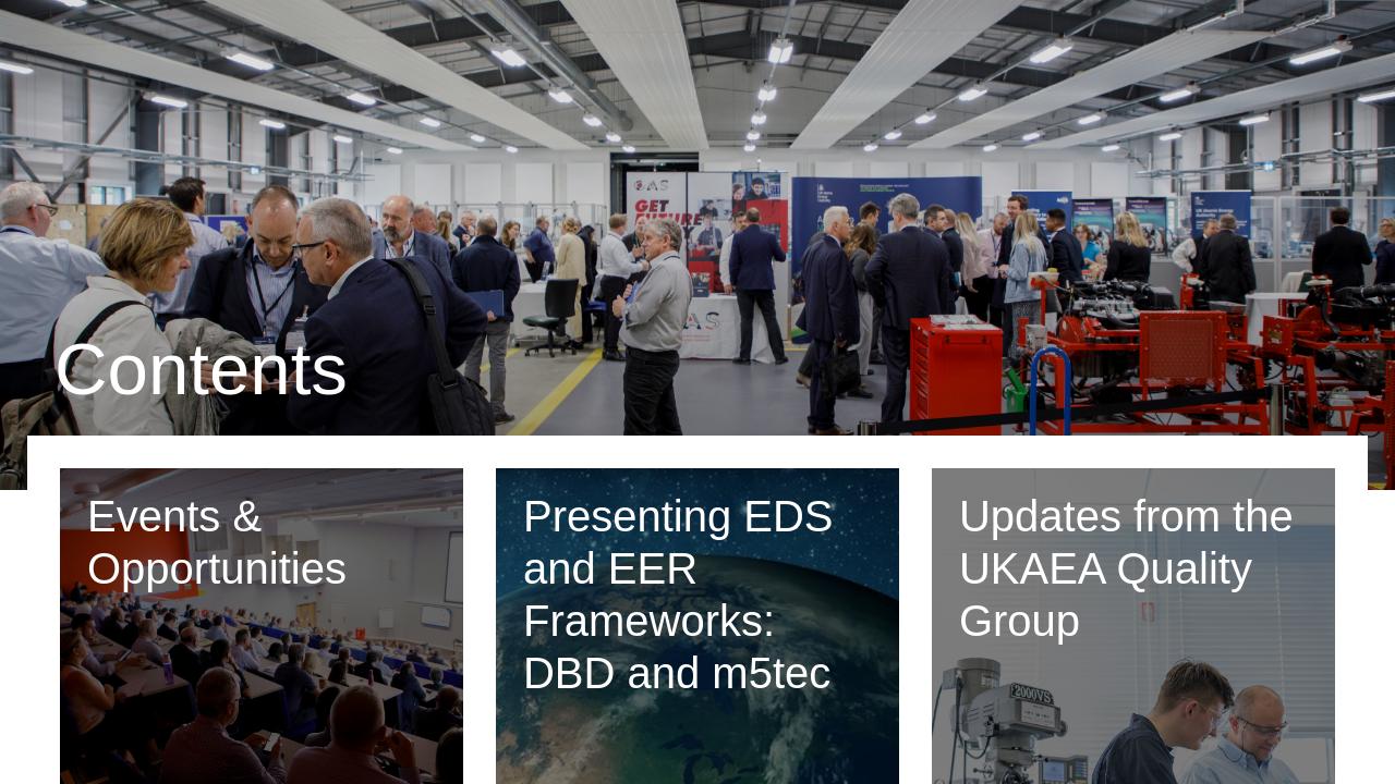 Contents - UKAEA Supply Chain Newsletter