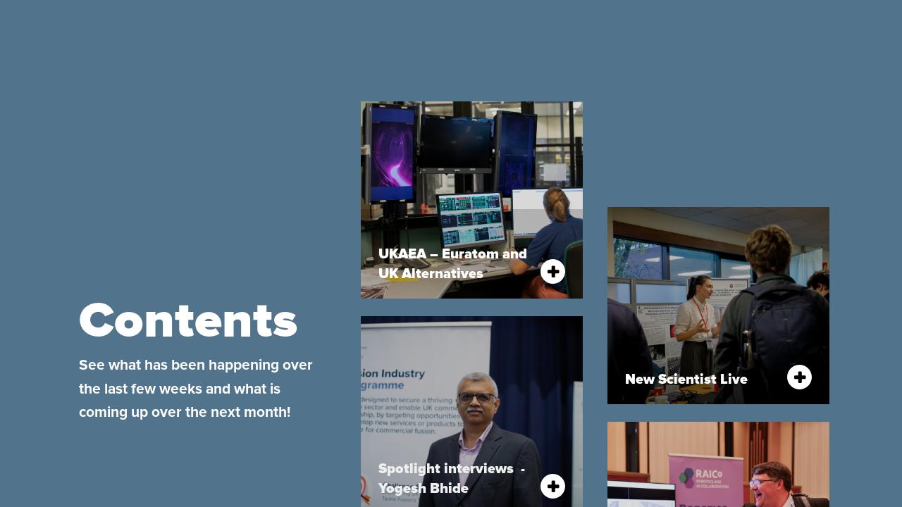 home page - UKAEA September 2023 Newsletter