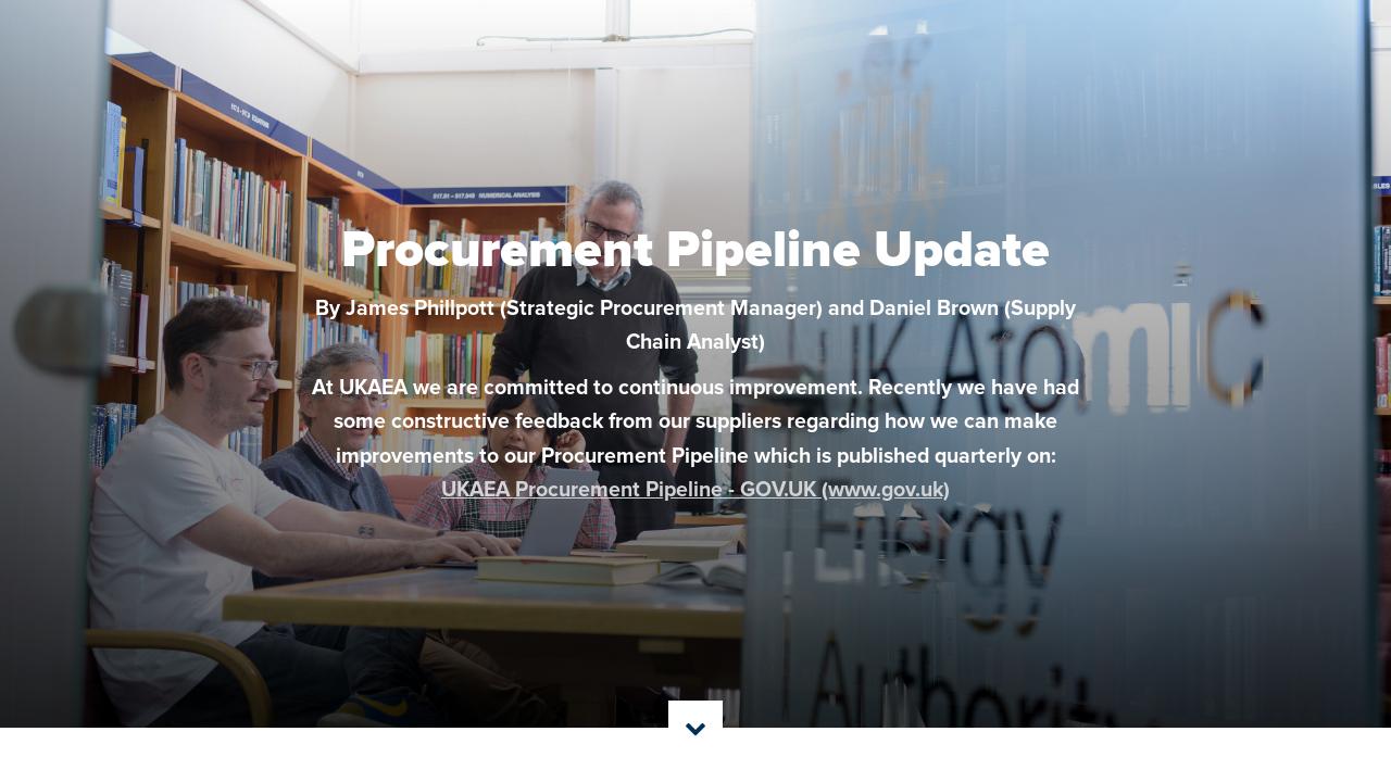 Procurement Pipeline Update - Supply Chain Newsletter