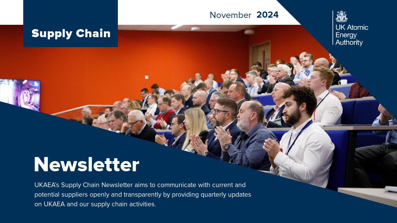 Front cover - Supply Chain Newsletter November 2024