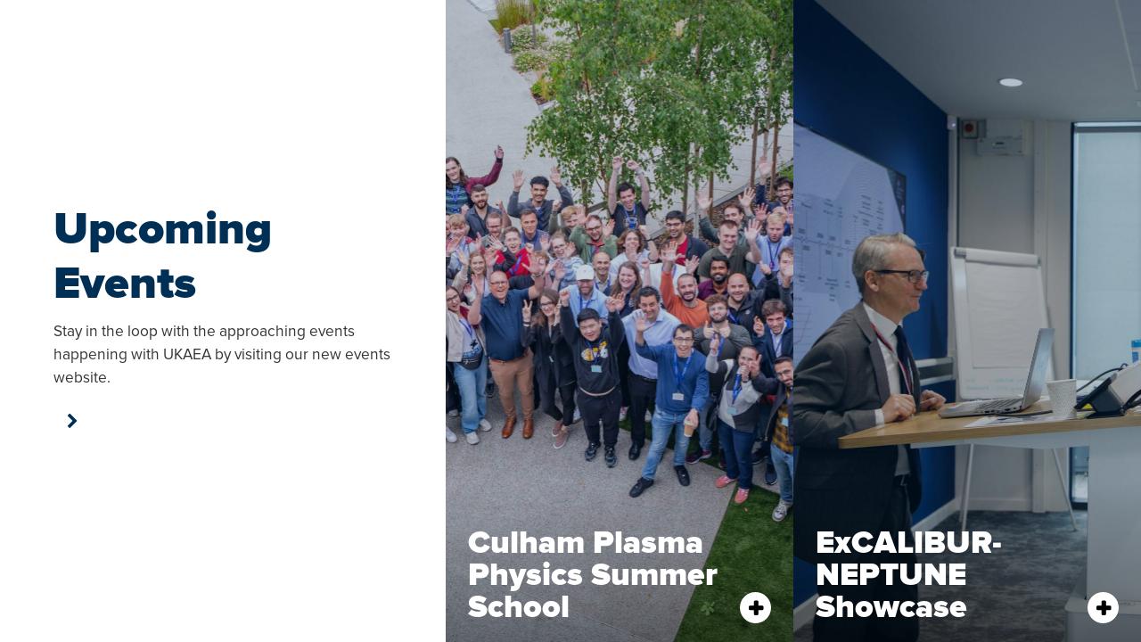 Upcoming Events - UKAEA Newsletter Edition 14