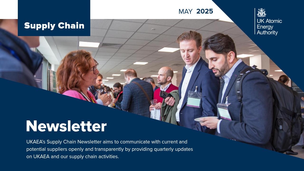 Front cover - Supply Chain Newsletter May 2025