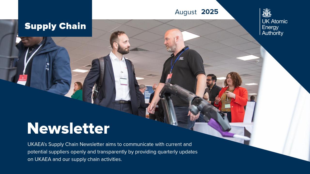 Front cover - Supply Chain Newsletter August 2025
