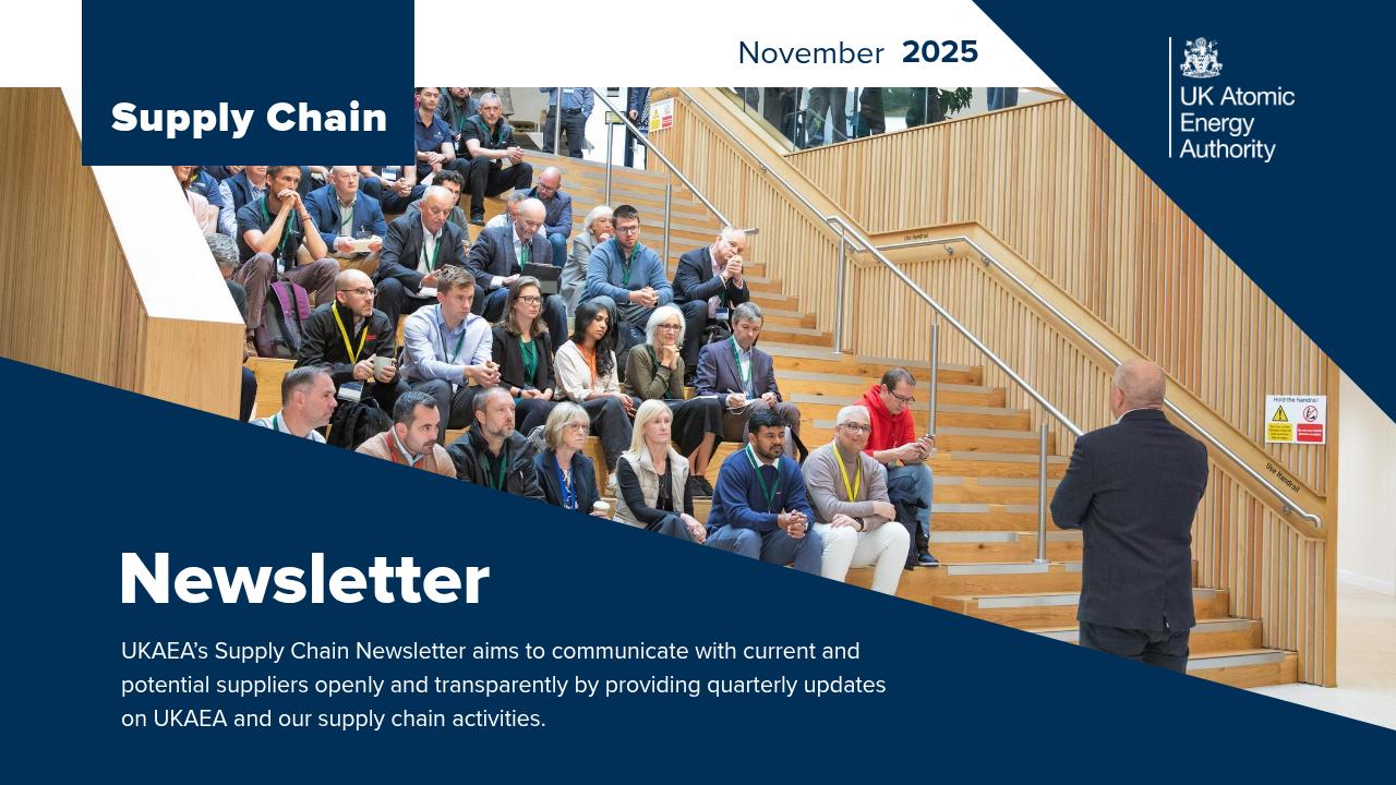 Front cover - Supply Chain Newsletter November 2025