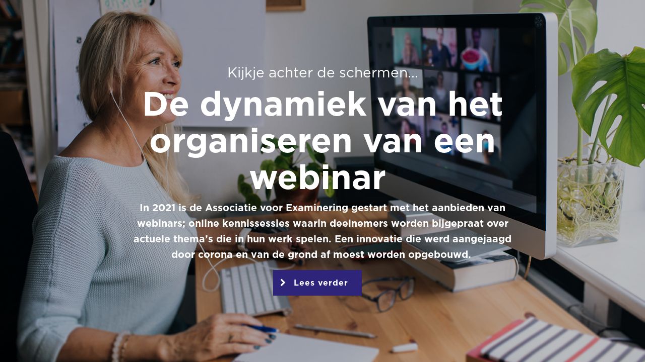 De dynamiek van het organiseren van een webinar - Editie 1 - april 2021 - Freelancers nieuwsbrief