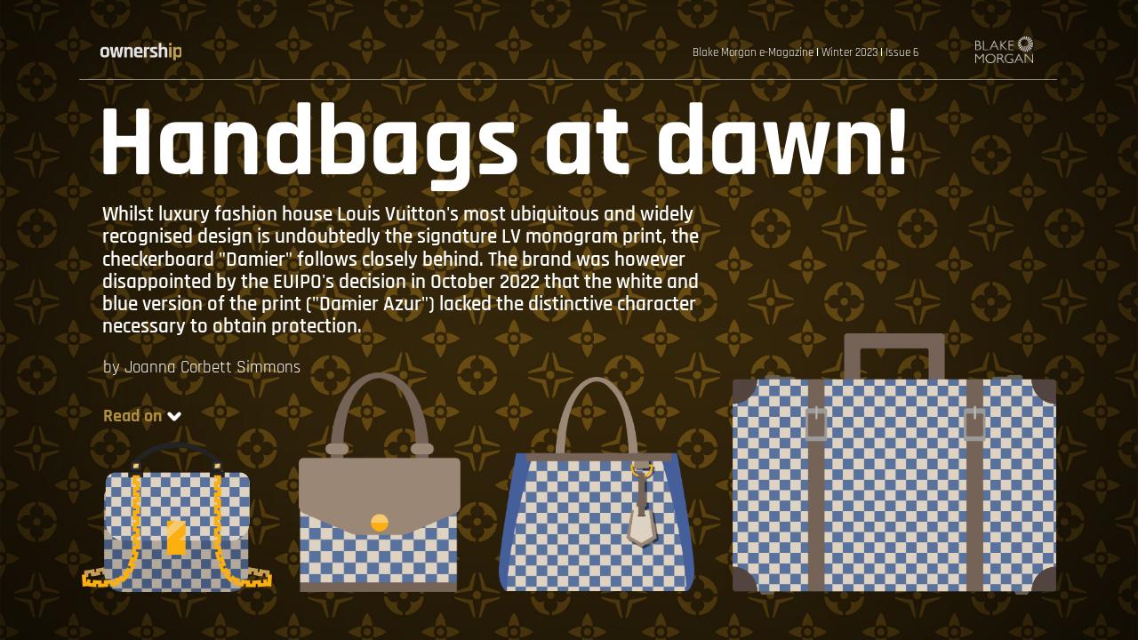 Louis Vuitton and the Damier design - OwnershIP-Winter-2023