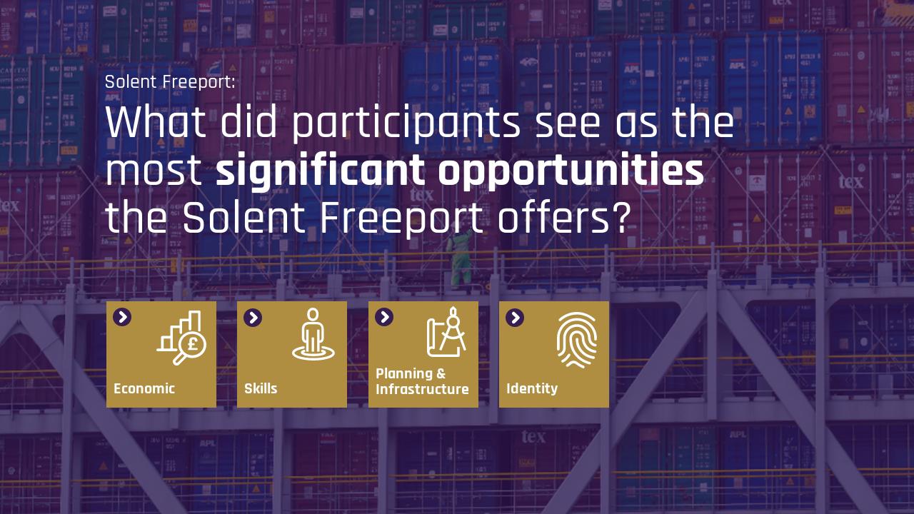 What did participants see as the most significant opportunities the ...