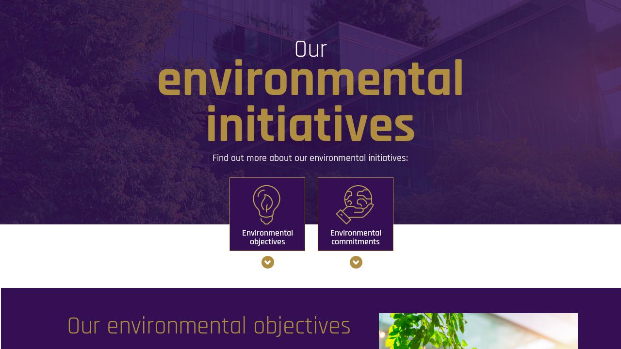 Blake Morgan Environmental Objectives
