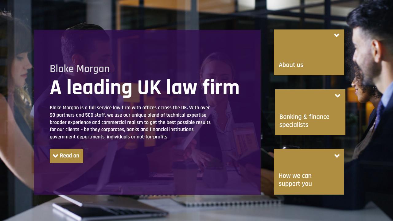 Leading UK Law Firm - Overview - Banking and Finance