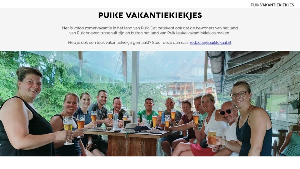 VAKANTIEKIEKJES - Puik 2333
