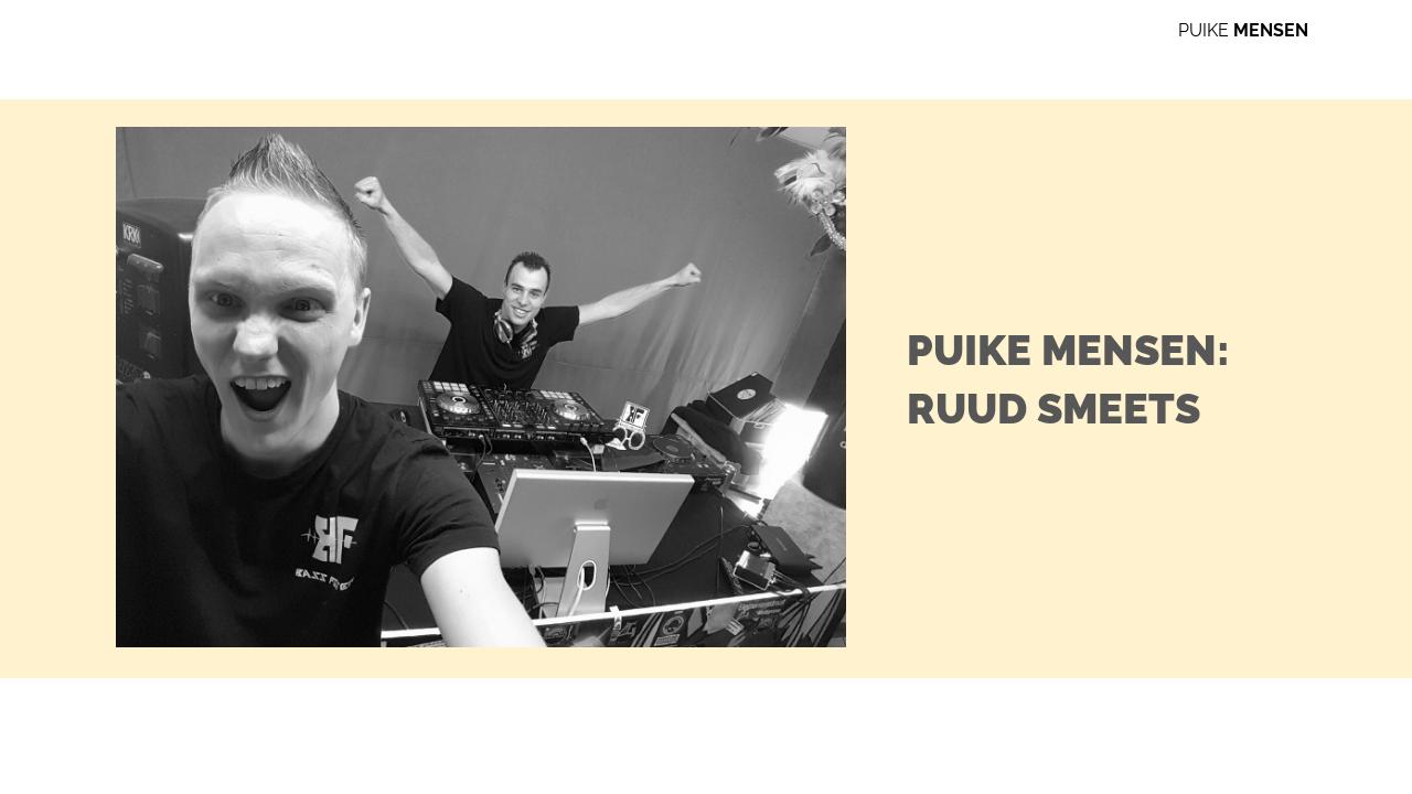 PUIKE MENSEN RUUD SMEETS - Puik 2346