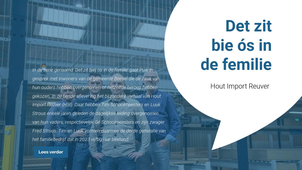 DET ZIT BIE ÓS IN DE FEMILIE - Puik 2417