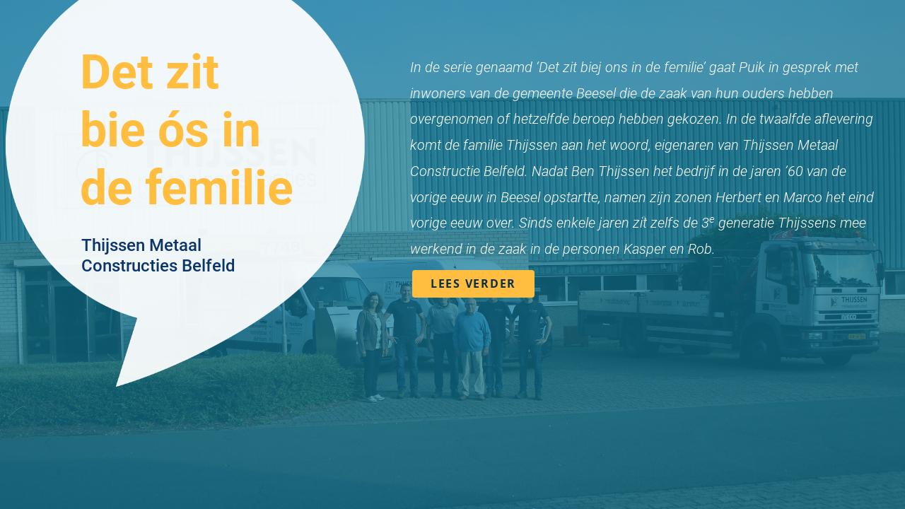 DET ZIT BIE ÓS IN DE FEMILIE - Puik 2436