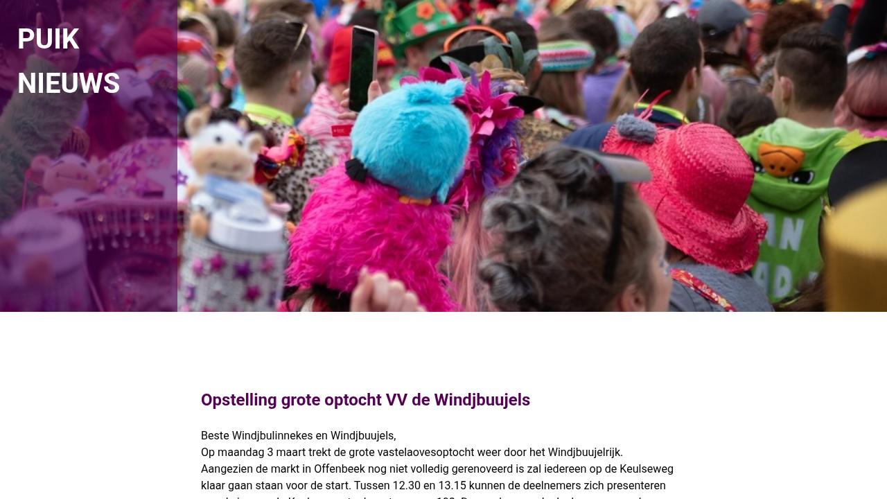 PUIK NIEUWS 1 - Puik 2509