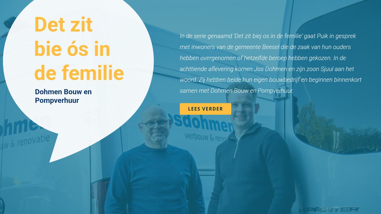 DET ZIT BIE ÓS IN DE FEMILIE - Puik 2515