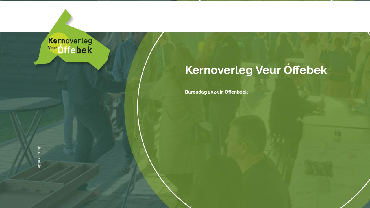 KERNOVERLEG VEUR ÓFFEBEK - Puik 2519