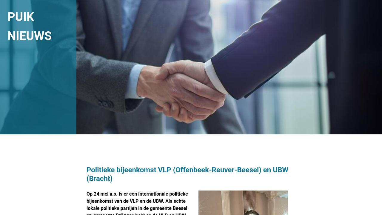 PUIK NIEUWS 1 - Puik 2521