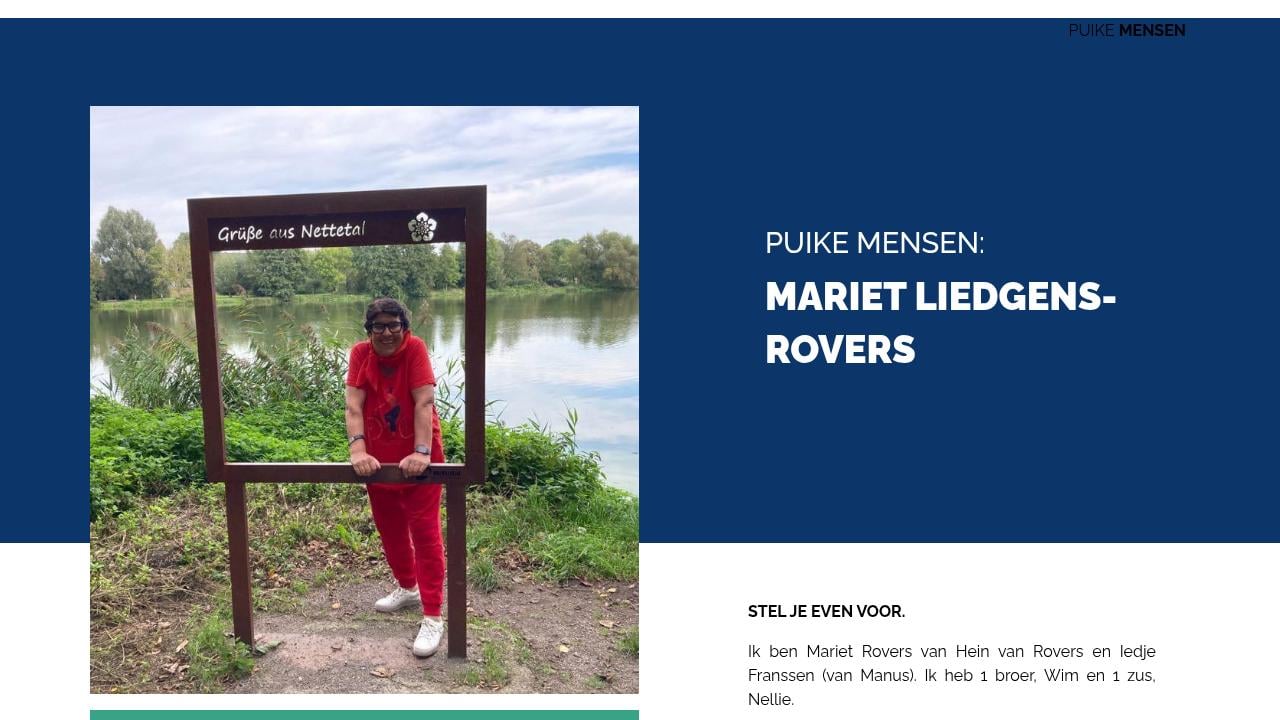 PUIKE MENSEN - MARIET LIEDGENS-ROVERS - Puik 2529