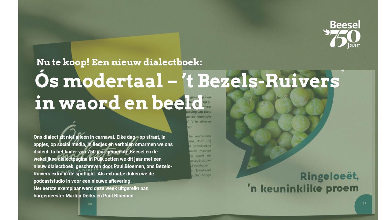 DIALECTBOEK - Puik 2546