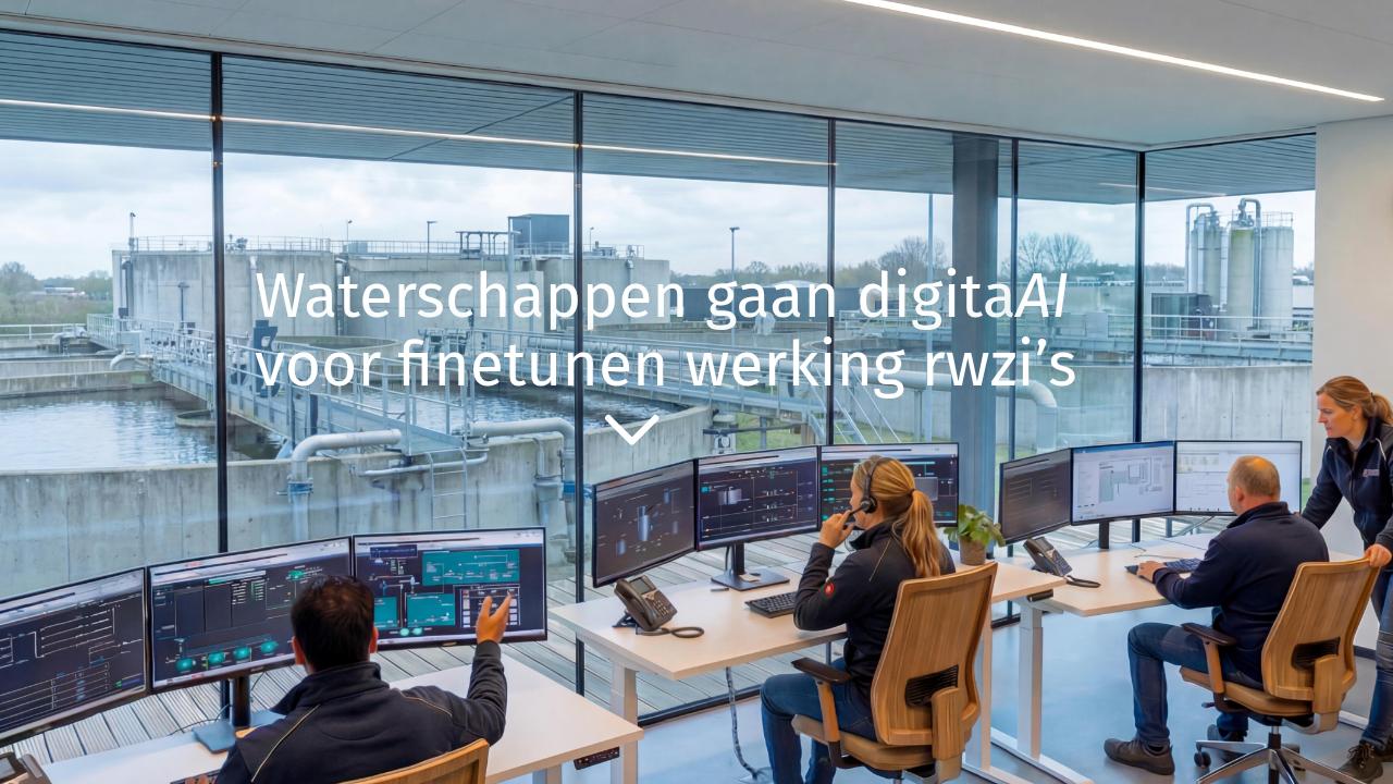 Waterschappen gaan digitaAl voor finetunen werking rwzi’s - STOWA ter ...