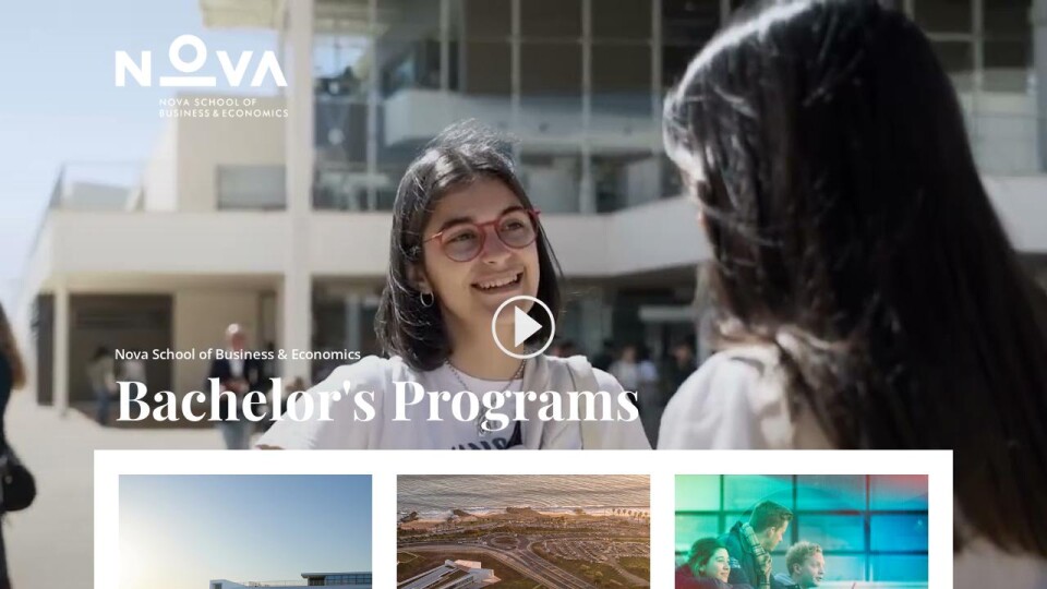 Overview - Nova SBE Bachelor's Programs