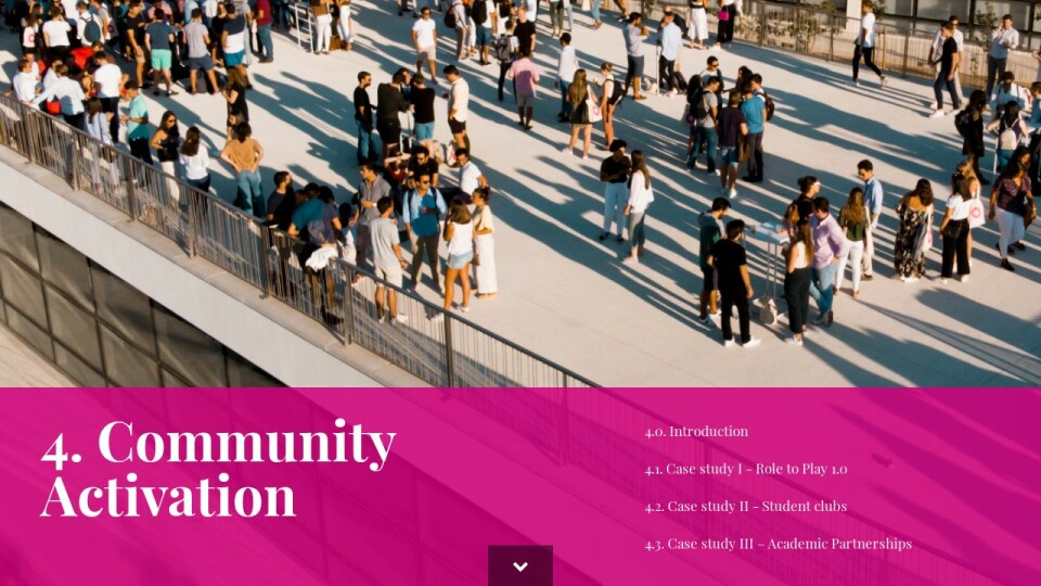 Community Activation - Nova SBE Road to Impact Report 2019-2020