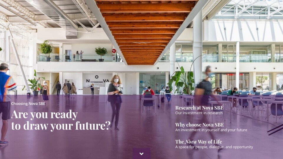 Choosing Nova SBE - Nova SBE PhD's Programs