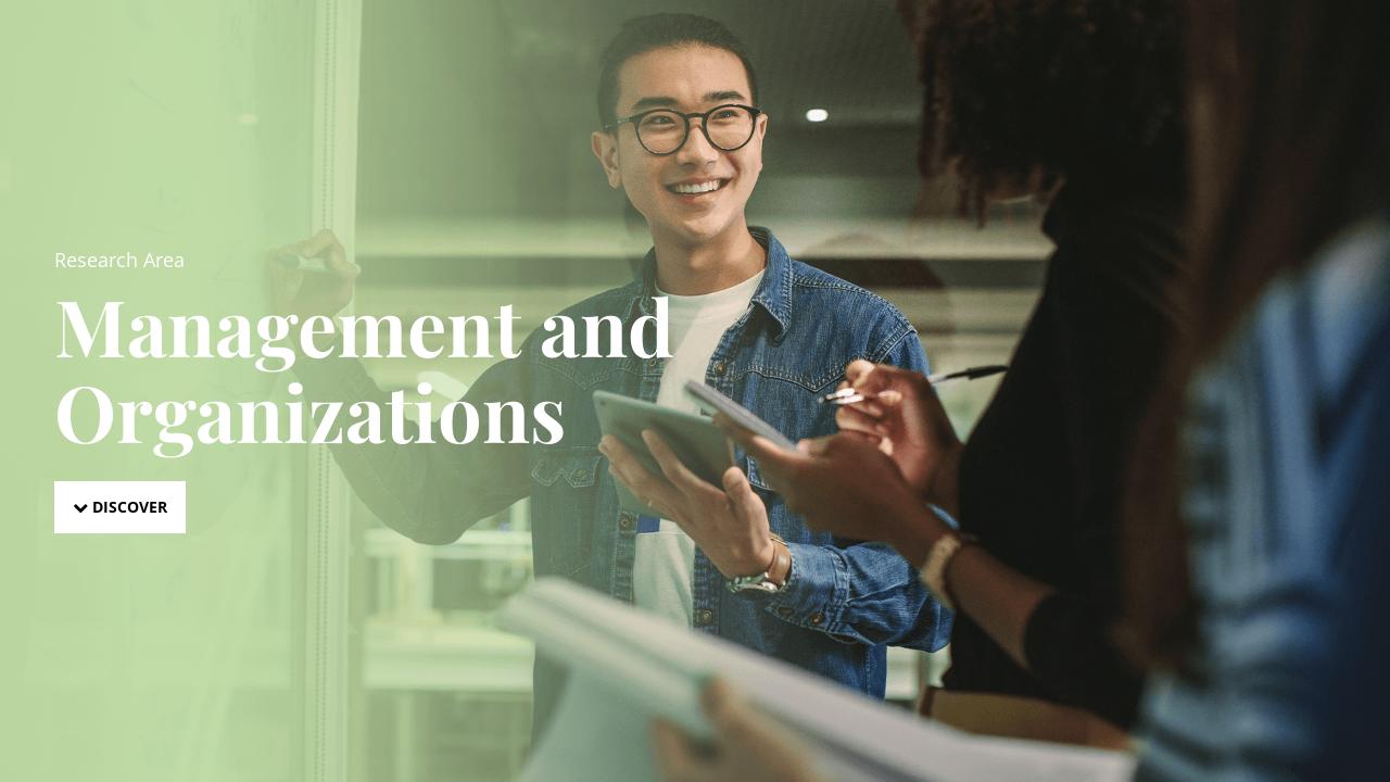 Research AreaManagement and Organizations - Nova SBE PhD's Programs