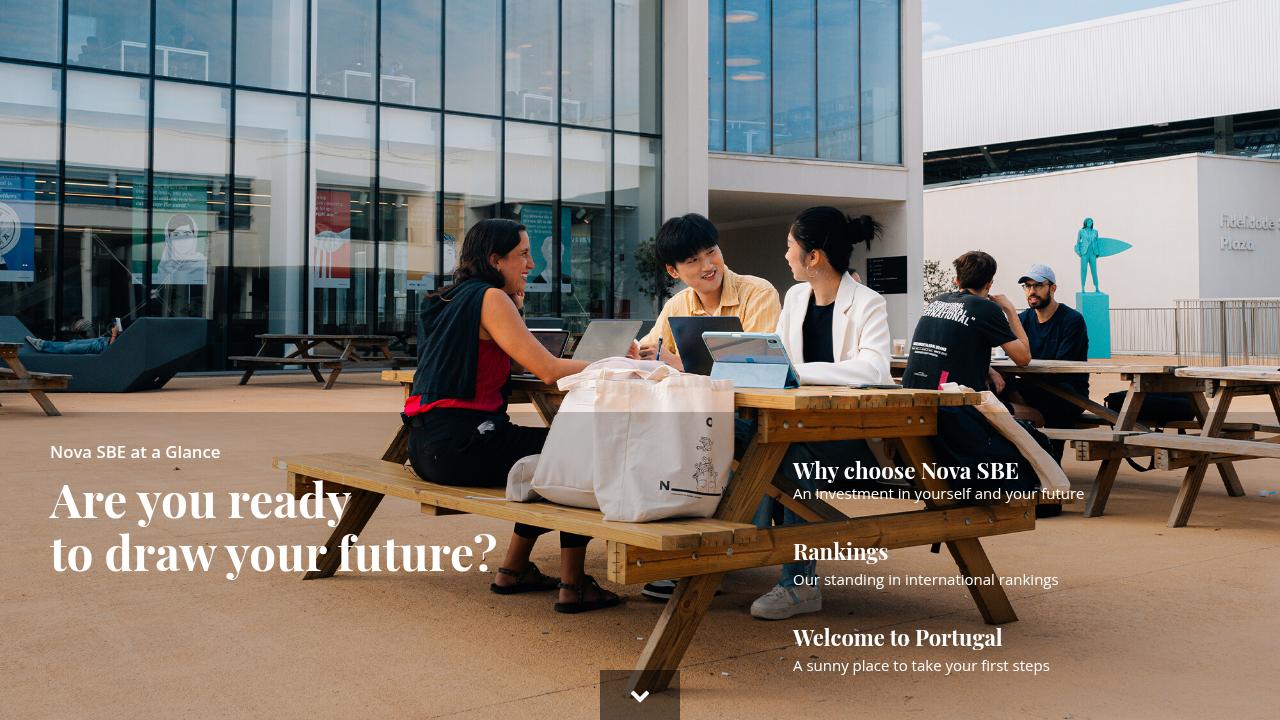 Nova SBE at a Glance - Nova SBE Master's Programs 2025/26