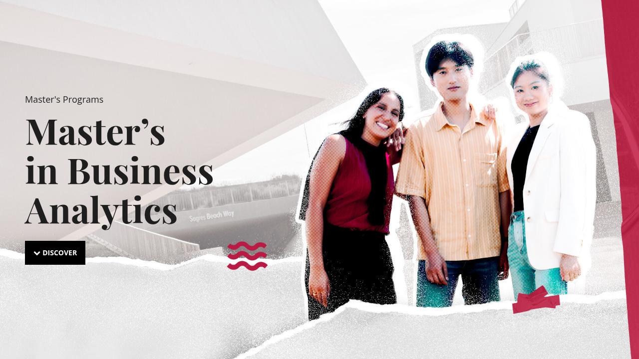 Master’s in Business Analytics - Nova SBE Master's Programs 2025/26